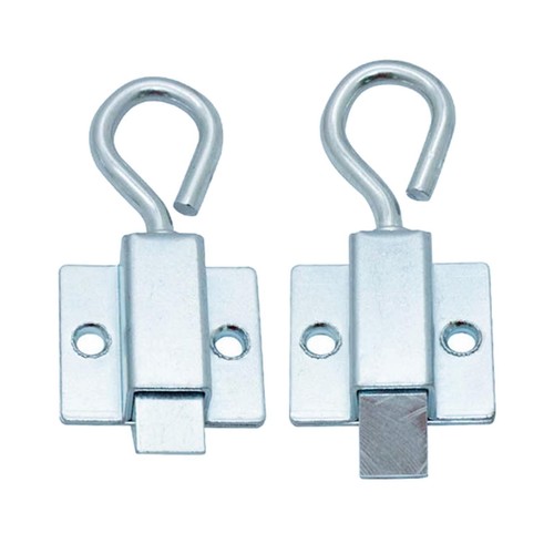 Metal spring loaded automatic latch pin for barn patio door | eBay ...