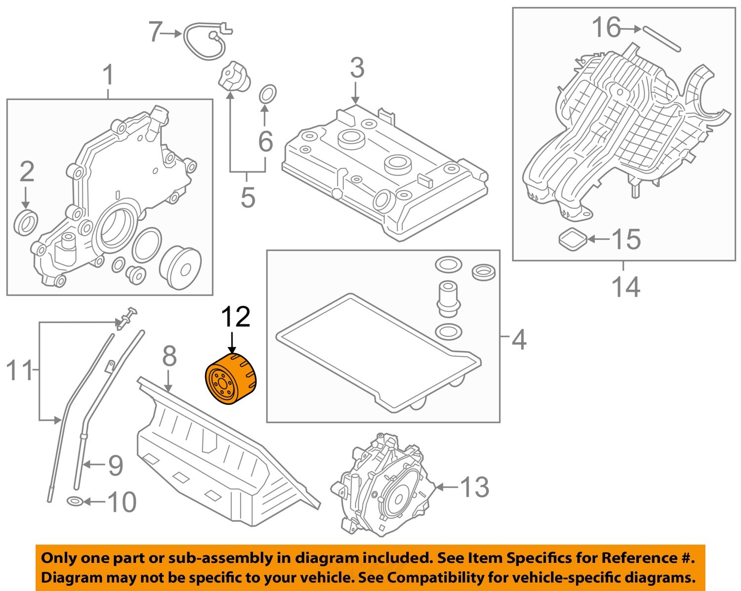 BMW OEM Genuine Oil Filter I3 Motorcycle 11427673541 for sale online | eBay