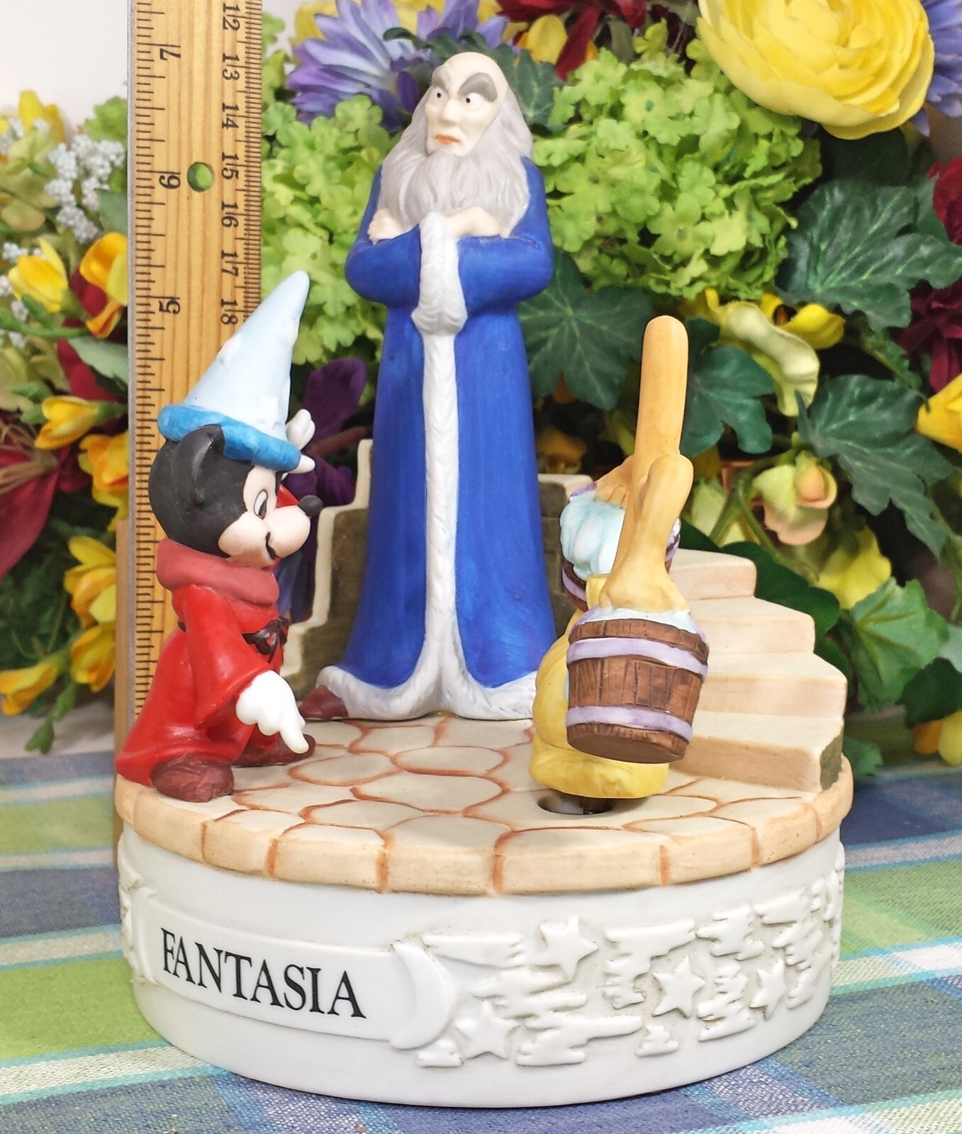 Disney Magical Memories Music box Mickey Mouse Fantasia music box see ...