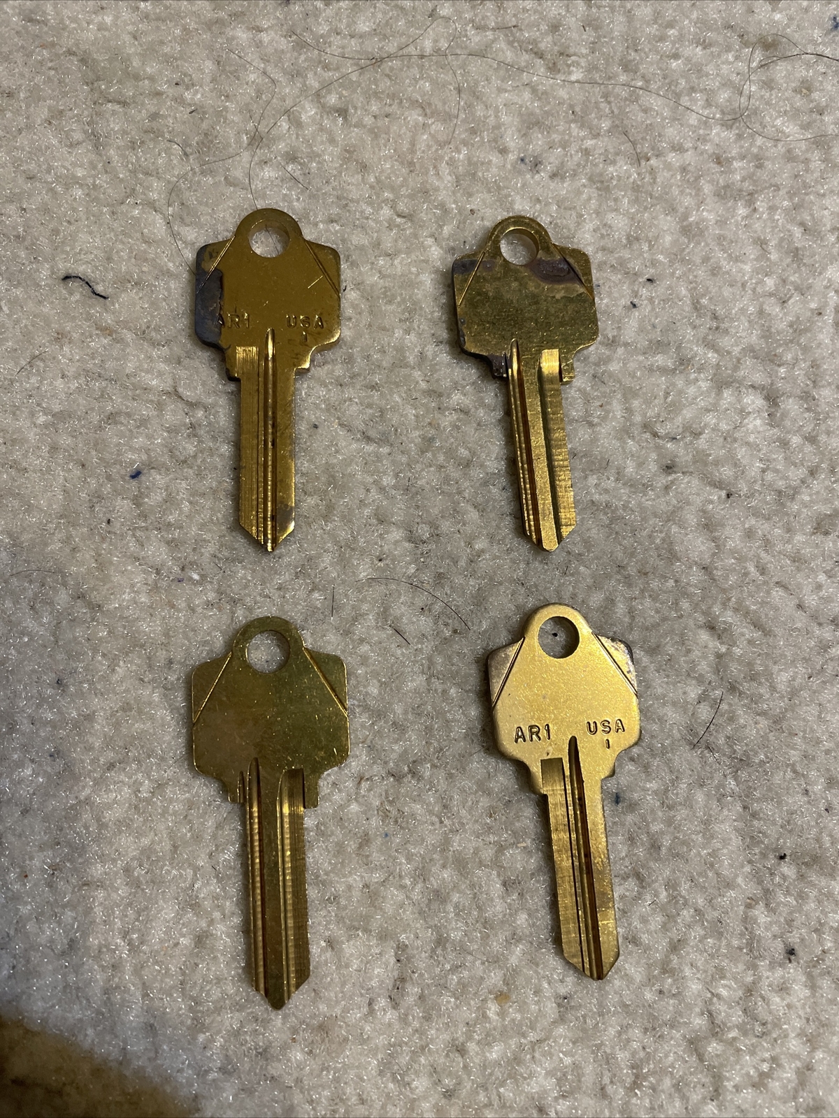 taylor by ilco key blanks ar1-br fits Arrow lot of 20 individual keys ...