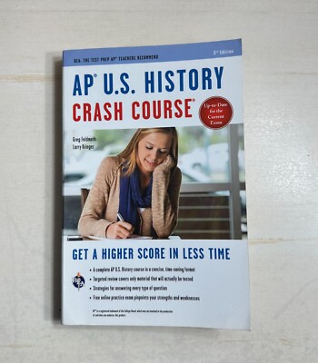 AP® U.S. History Crash Course Book 3rd Edition, Get a Higher Score in ...