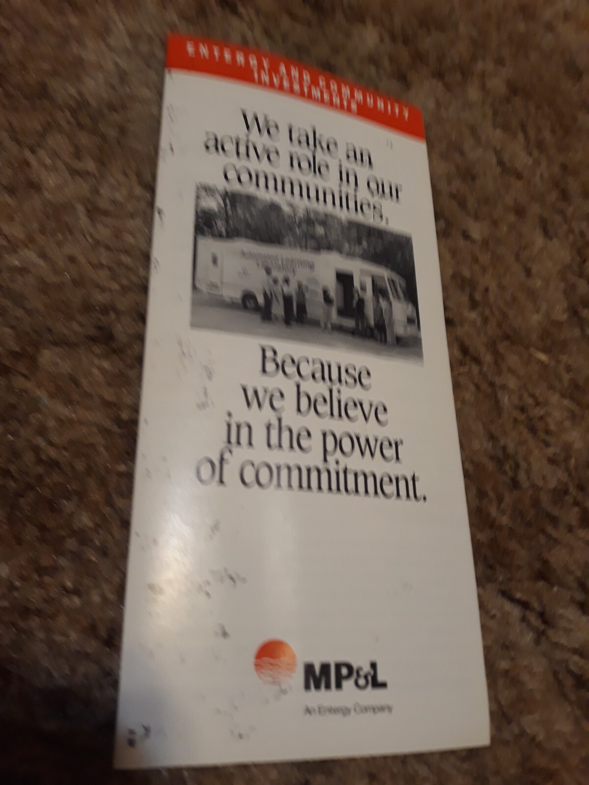 Mississippi Power & Light MP&L Active Role in Communities Pamphlet ...