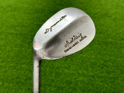 1950's SPALDING TOURNAMENT MODEL DYNAMITER SAND WEDGE Left Handed Steel ...