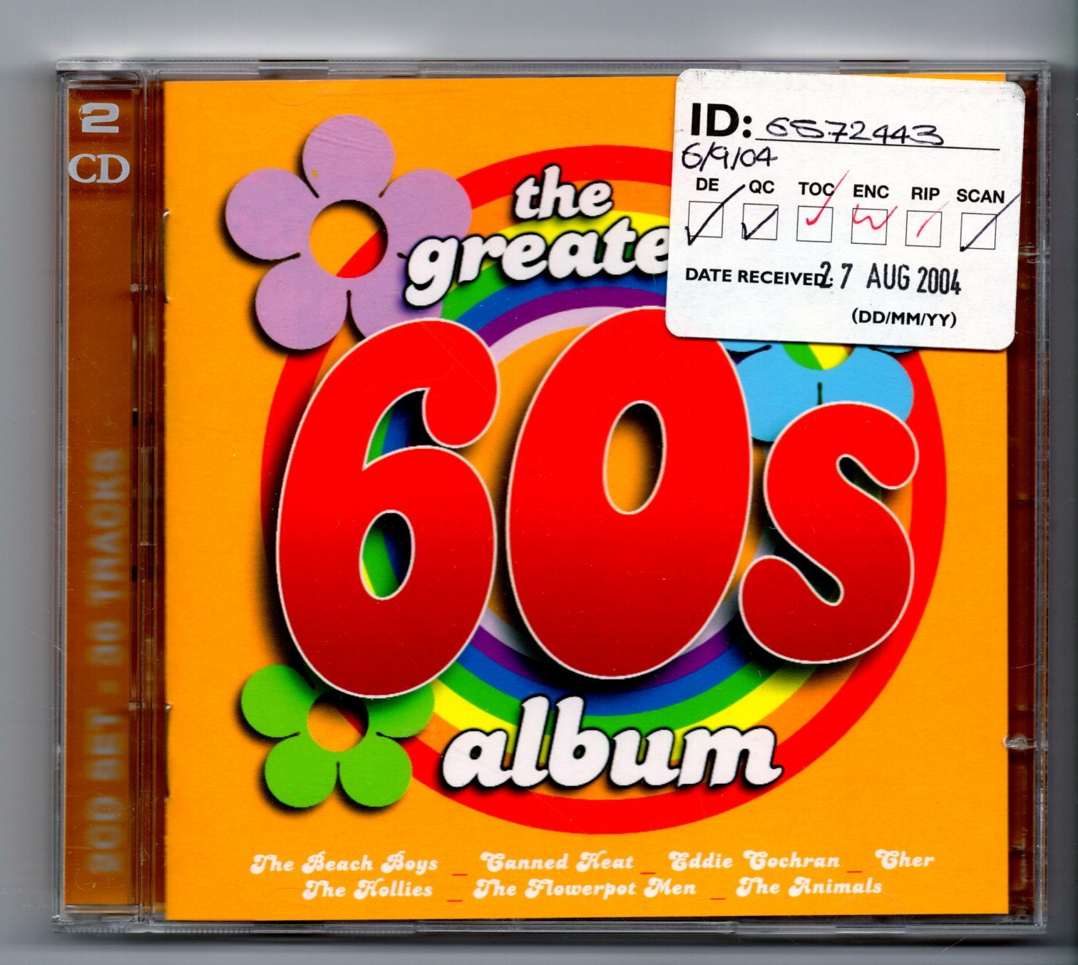 Greatest 60's Album by Various Artists (CD, 2004) for sale online | eBay