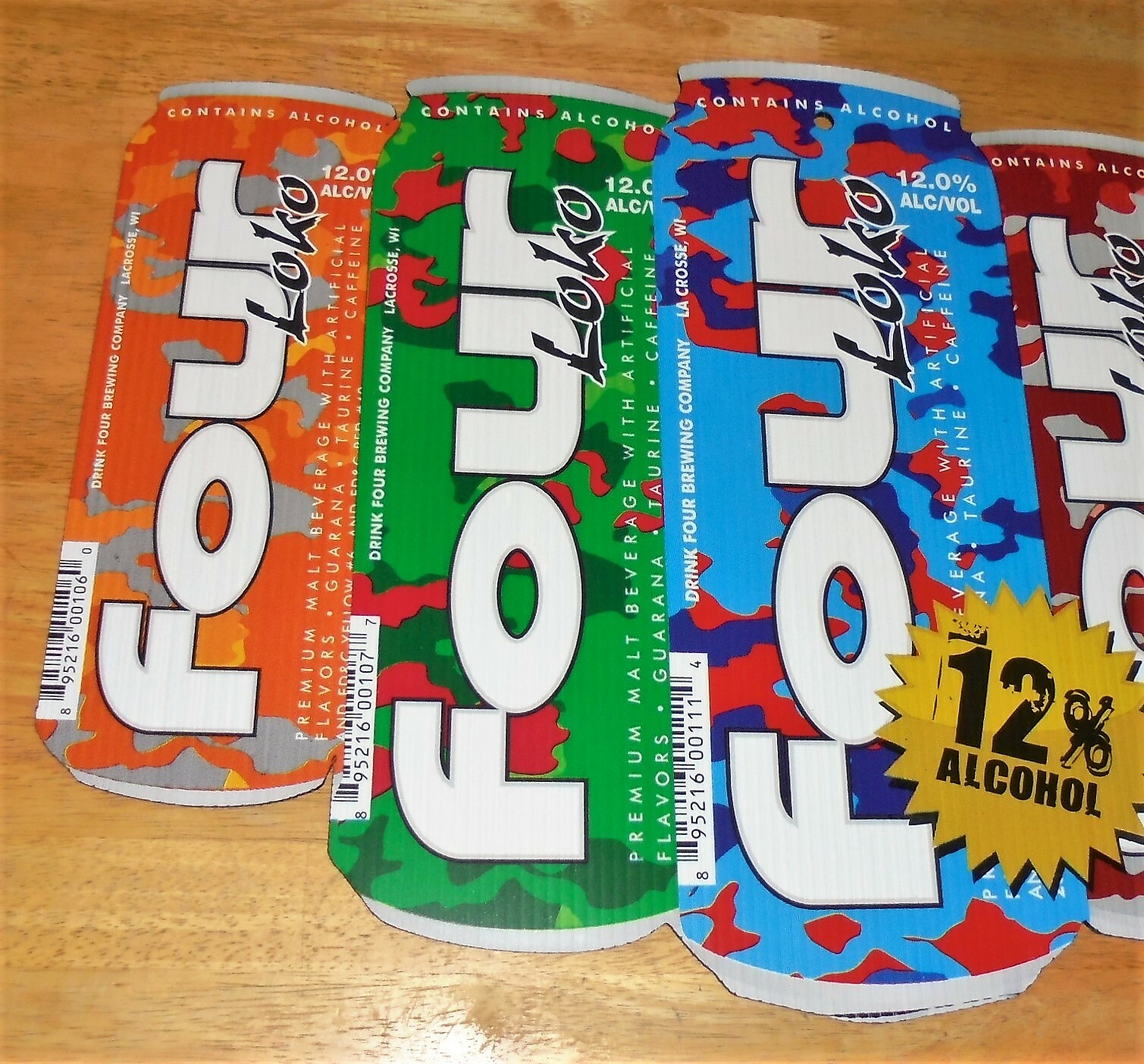 Four Loko Caffeine Flavored Malt Beverage 12% Alcohol Can Beer ...