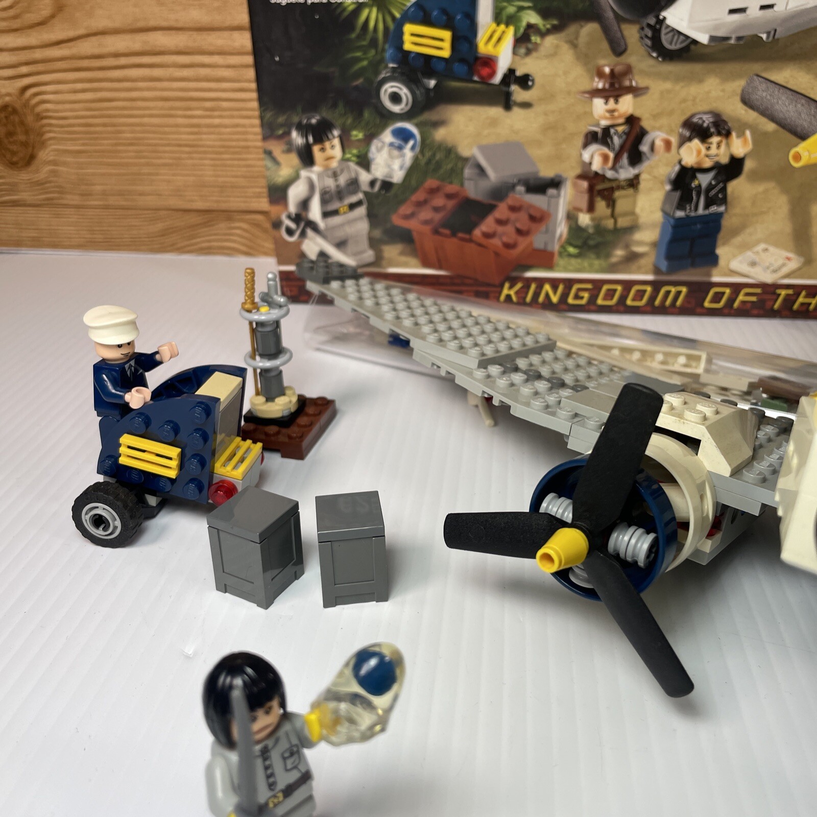 Lego 7628 Indiana Jones Peril in Peru Kingdom of the Crystal Skull 2008 ...