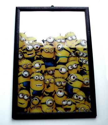 UNIVERSAL STUDIOS MINIONS MIRROR 22x32 cm Rare. | eBay