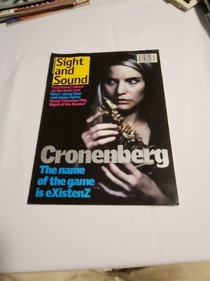 Sight And Sound Magazine April 1999 Cronenberg eXistenZ David Thompson ...