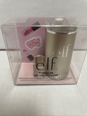 Stanley x e.l.f. - ELF tumbler Lip Oil Holder Accessory w Stickers ...