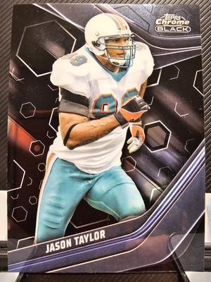 🏈 2024 Topps Composite - Chrome Black #126 Jason Taylor Base | eBay
