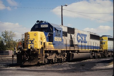 Original Slide CSX YN2 SD50 8500;Garrett,IN;October 1998 | eBay