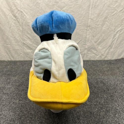 Disney Donald Duck Plush Big Face Cap Adult Adjustable Character Hat | eBay