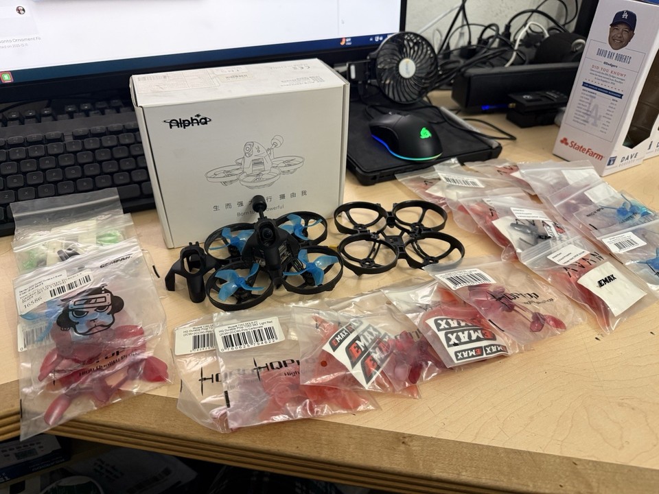 iFlight Alpha A85 HD w/ Caddx Vista HD FPV drone - HD Tiny Whoop - Mint ...