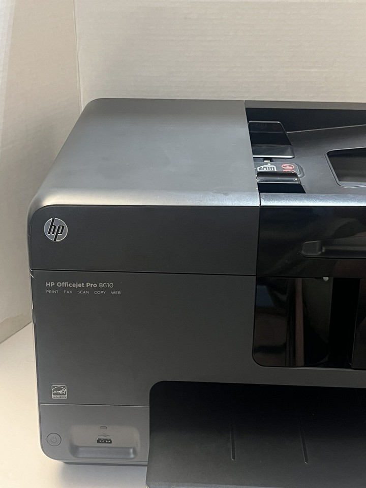 HP Officejet Pro 8610 InkJet Printer. Cleaned/Tested. Power Cord ...
