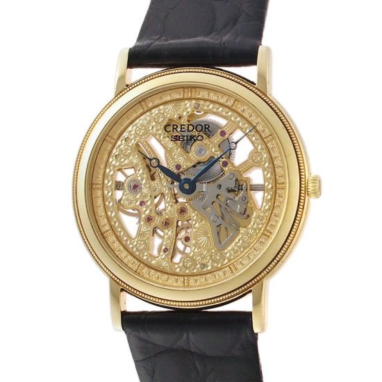 Seiko Credor Signo Skeleton GBBD998 K18YG #Su064 | eBay