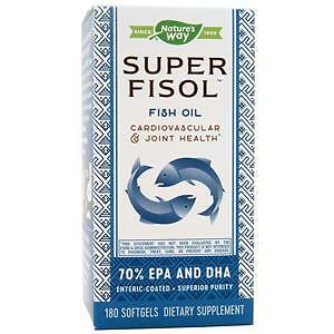 Nature's Way Super Fisol - Fish Oil 180 sgels | eBay