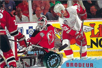 1995-96 Topps Stadium Club Martin Brodeur -New Jersey Devils | eBay