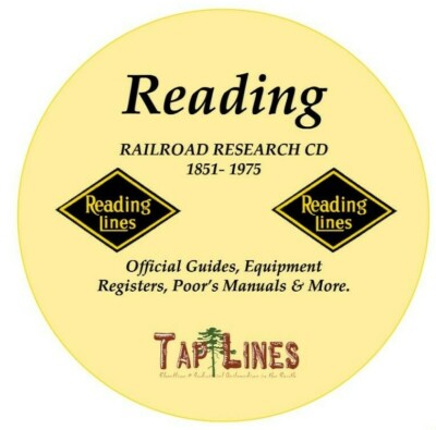 READING RAILROAD OFFICIAL GUIDES, EQUIPMENT REGISTERS & POORS SCAN TO ...