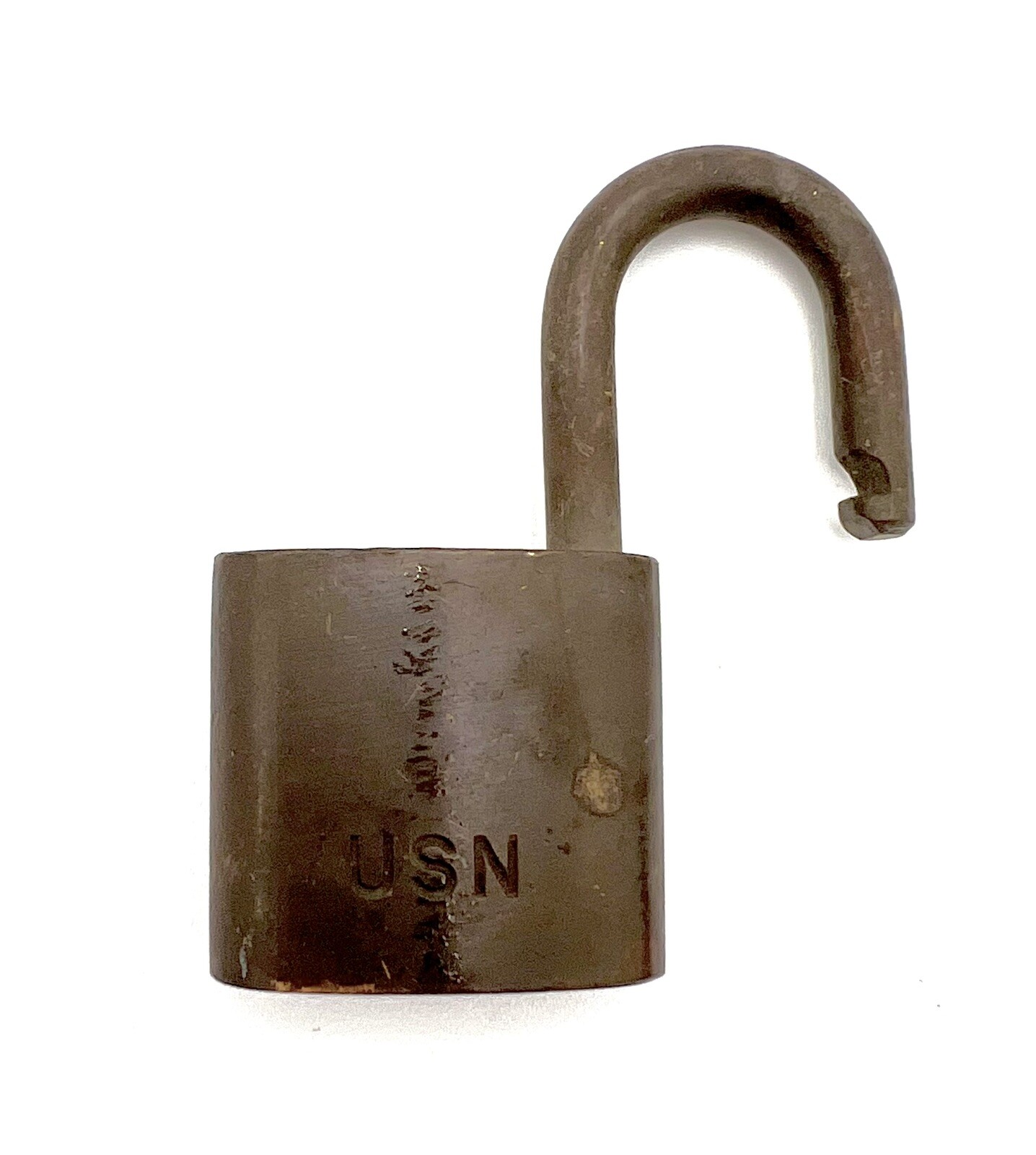 Vintage US Navy Brass Padlock By Hurd Detroit USA USN No Key | eBay