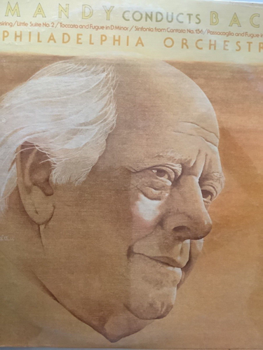 Eugene Ormandy Conducts Bach The Philadelphia Orchestra 1977 LP factory SEALED | eBay