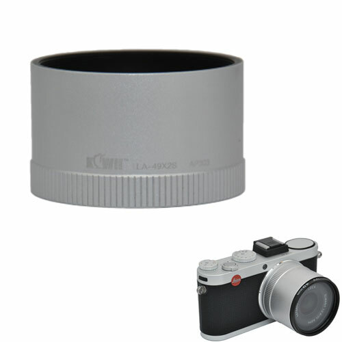 Professional Metal Lens Hood & 49mm Adapter Tube For Leica X1 & X2 ...