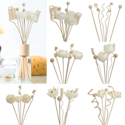 Artificial Flower Rattan Reed Fragrance Aroma Diffuser Refill Sticks ...