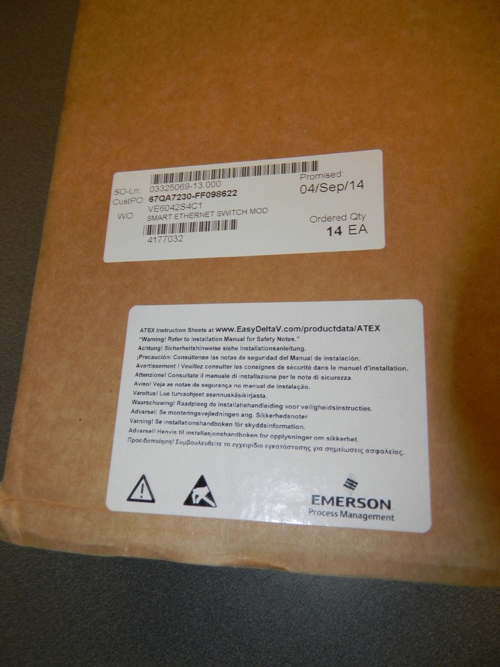 Emerson MD20-16 Smart Ethernet Switch Mod. (VE6042S4C1) New in Box | eBay