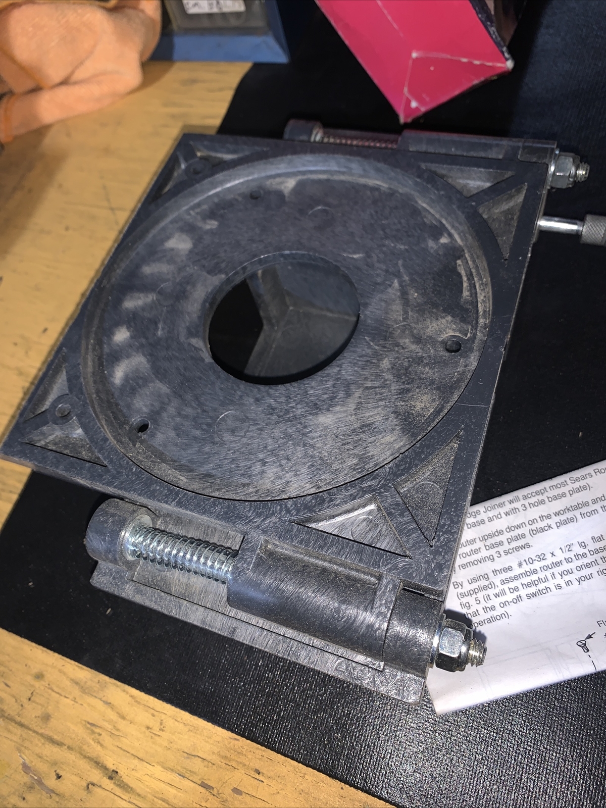 Craftsman Biskit System Plate/edge Joiner Kit for Router . 1b for sale ...