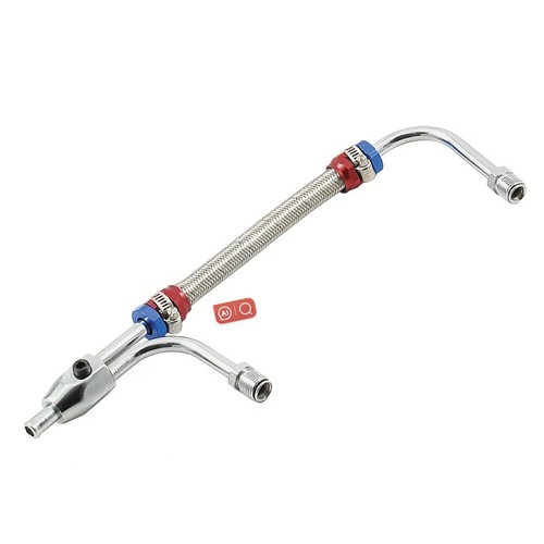 1556G Adjustable Fuel Line Fits Holley 4150/4160 Carbs with Red/Blue ...
