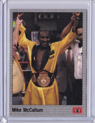 1991 All World BOXING CARD #108 MIKE MCCALLUM (ID4) | eBay