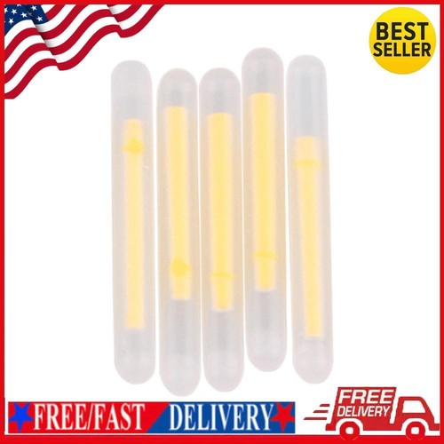 Fluorescent Lightstick Light Night Float Rod Dark Glow Stick Fishing ...