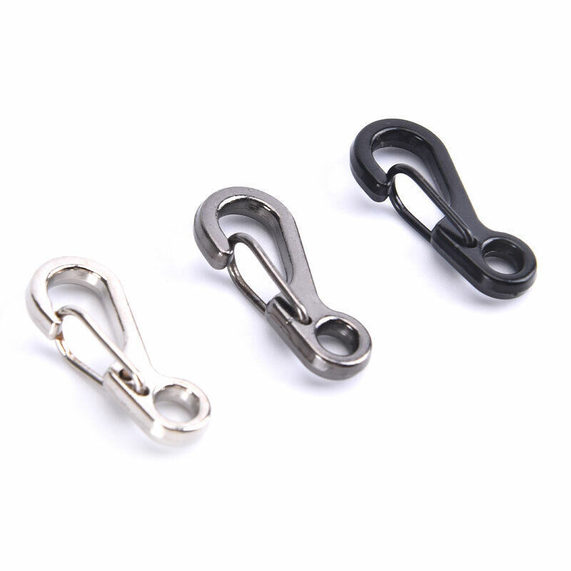 10Pcs Mini Spring Backpack Clasps Climbing Carabiners Keychain Camping ...