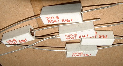 200 x Vitrohm 0R047 4W low ohm resistor 350-8-R047 5% VTM | eBay