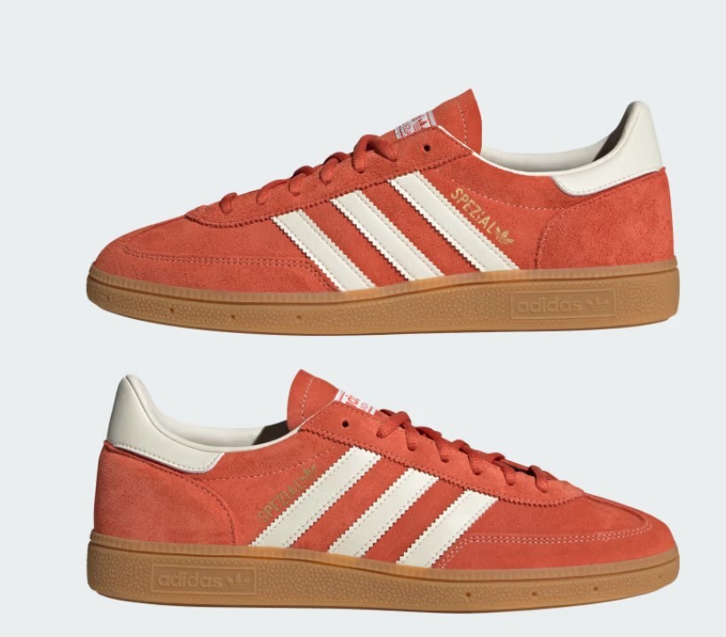 adidas Originals HANDBALL SPEZIAL IG6191 vintage orange gum MEN'S SHOES ...