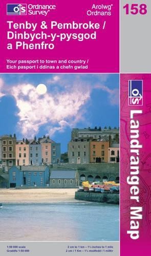 Tenby and Pembroke (Landranger Maps) by Ordnance Survey Sheet map ...