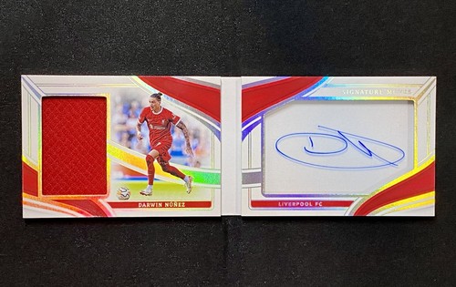 2023-24 Panini Immaculate Darwin Nunez Signature Moves Booklets Patch ...