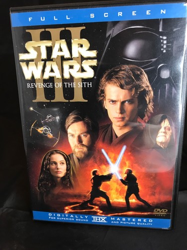 Star Wars Episode III: Revenge of the Sith (DVD, 2005, 2-Disc Set, Full ...