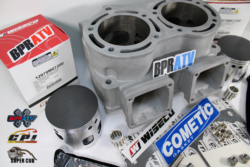 BPRATV Yamaha Banshee 521 Super Cub Cylinder 72mm 10mm Wiseco Top End ...