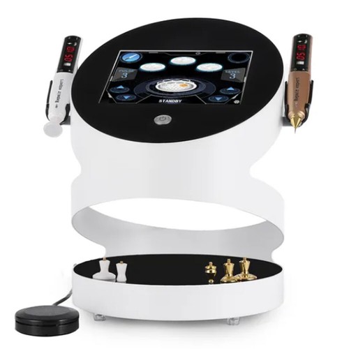 2IN1 Cold Ozone Plasma Pen Fibroblast Laser Mole Spot Removal Skin Lift ...