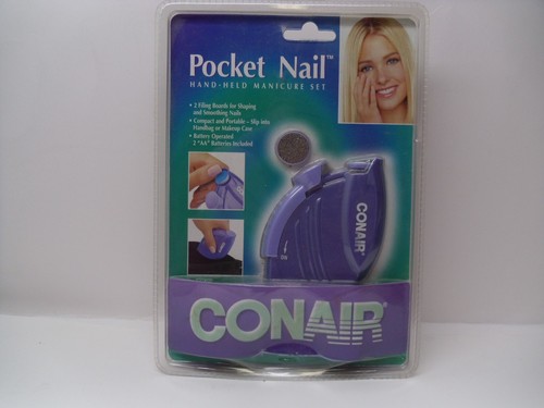 Conair Pocket Nail Hand-Held Manicure Set - NIP | eBay