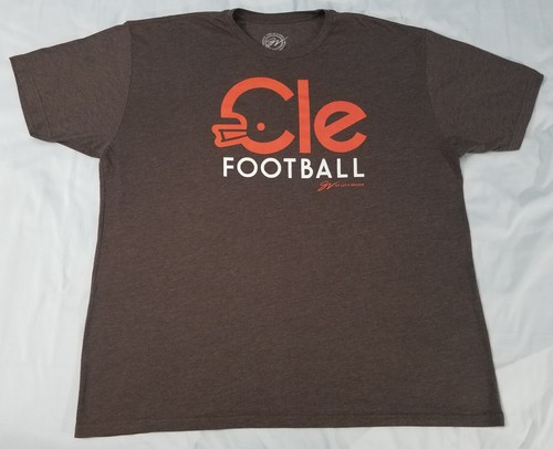 Cleveland Browns Football GV Art + Design shirt size 3XL NFL Ohio | eBay