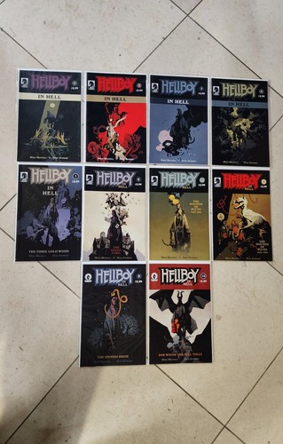 Dark Horse Mike Mignola's Hellboy in Hell Horror Comic Lot of 10 NM ...