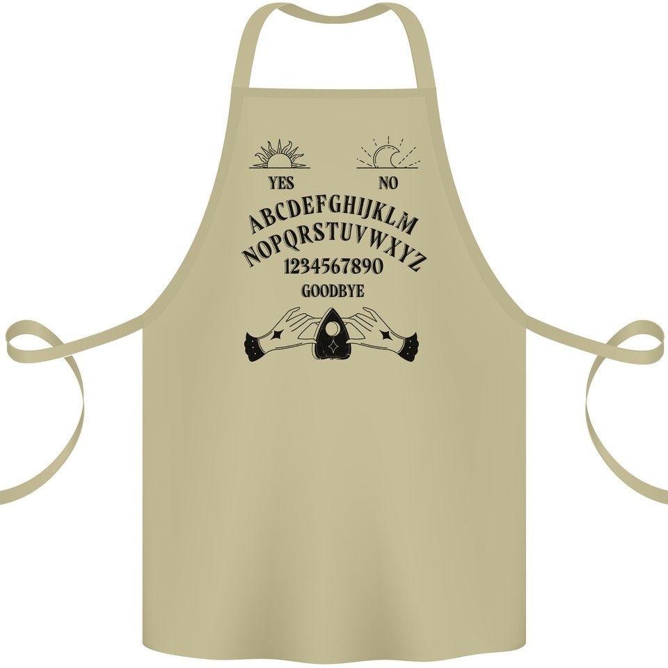 Ouija Board Dark Black Magic Voodoo Cotton Apron 100% Organic | eBay ...
