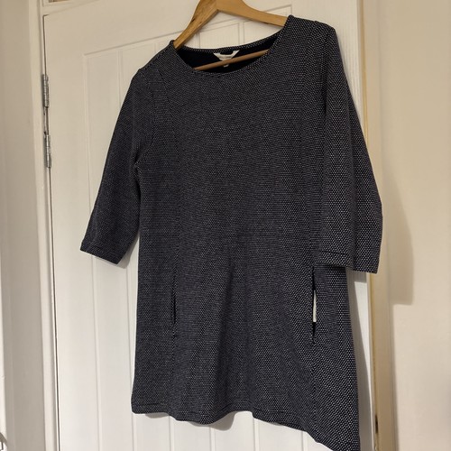 Seasalt Navy & White Light Ray Tunic Size UK 14 Pockets | eBay UK