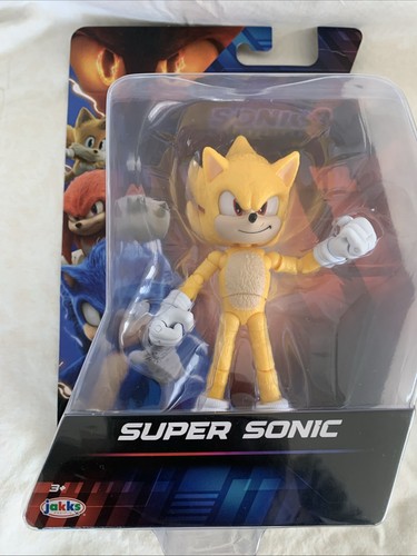 Sonic The Hedgehog 3 Movie 5” Super Sonic Shadow Chad Mascot Tails ...