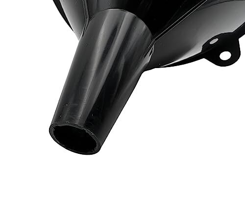 Heavy Duty 8" Opening with 3/4 Inch Spout Jumbo Plastic Funnels 3 pack ...