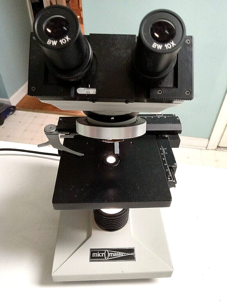 Fisher Scientific Micromaster CK Microscope No Objectives - As Is | eBay