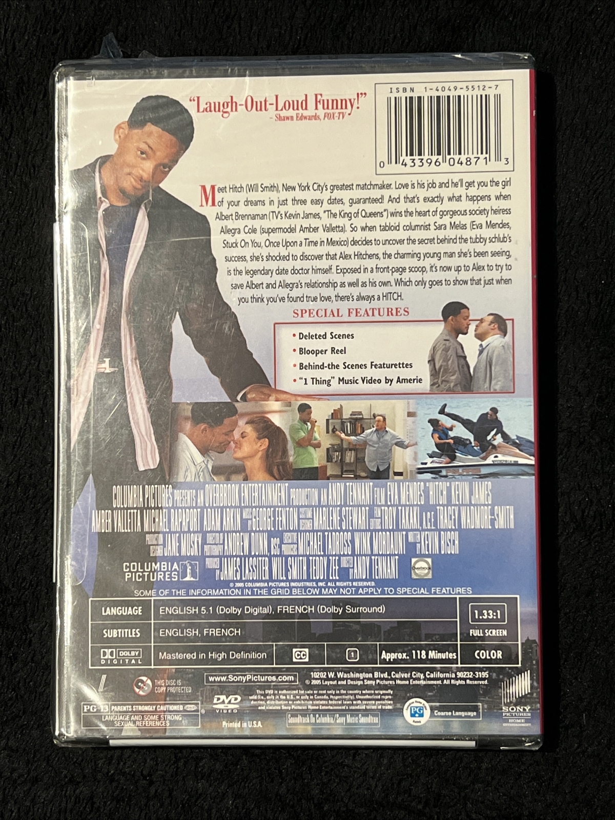 Hitch (DVD, 2005, Full Frame) 43396048713| eBay