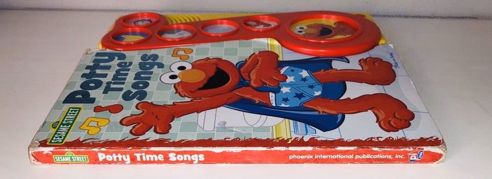 Sesame Street - Elmo Potty Time Songs,Play-a-Song; Sesame Workshop ...