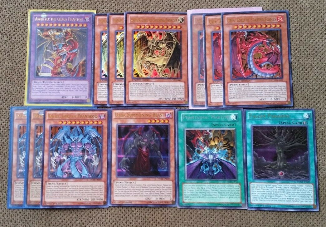 Yugioh Sacred Beast Deck Core Armityle Uria Raviel Hamon Dark Summoning ...